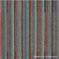 China Tufted multi level loop 65%unicolor 35%invista nylon 6 carpet tile for sale