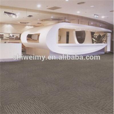 China Standard 500 x 500mm charcoal grey polypropylene carpet tiles for sale