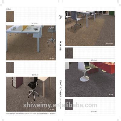China 100% Nylon Office Commercial Decorative Carpet Tiles for sale