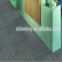 China Wholesales striped commercial office carpet tiles for sale