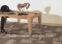 China office carpet, Flame retardant carpet, 50*50cm, nylon material carpet for sale