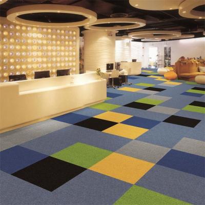 China Plain Level Loop 6.6 Nylon Carpet For Meeting Room Oriental Design for sale