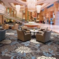 China 80%Chinese wool 20%nylon dark color jacquard hotel decorative carpet for sale