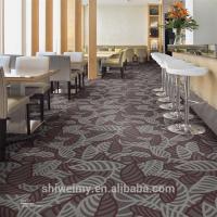 China Modern style 7*7*7 axminster gray printed lobby carpet for sale