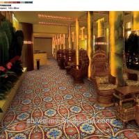 China Chinese vintage style fireproof wall to wall nylon floor carpet for sale