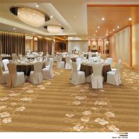 China China pastel color white flower printed banquet hall nylon carpet for sale
