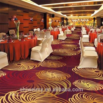 China China jacquard printed nylon banquet hall carpet for sale