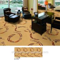 China Nylon fire resistance cut pile hotel carpet lobby carpet for sale