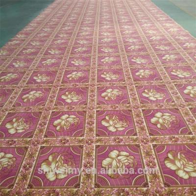 China Needle punched Polyester non-woven fiber printed carpet for sale