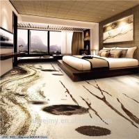 China Chinese ink painting printed design nylon carpet for hotel room for sale