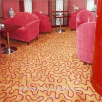 China Handmade brown wool wall to wall carpet for commercial for sale