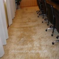 China Handmade brown wool wall to wall carpet for commercial for sale