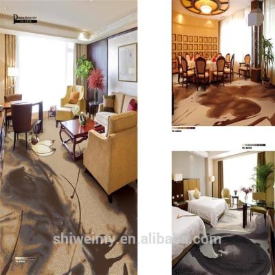 China Chinese Ink Paintings design nylon material carpet for star hotel for sale