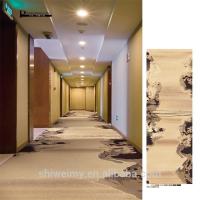 China Chinese Ink Paintings design nylon material carpet for star hotel for sale
