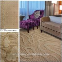 China Hot sales lotus flower pattern striped polypropylene twist carpet for sale