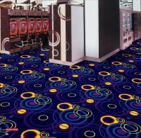 China 2019 newest gold fireworks pattern Commercial microfiber carpet for sale