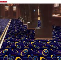 China 2019 newest gold fireworks pattern Commercial microfiber carpet for sale