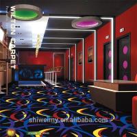 China Stock turkey jacquard pattern polypropylene glow carpet for ballroom for sale