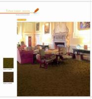 China Wool carpets, High cut low pile blend jacquard carpets from bedroom for sale
