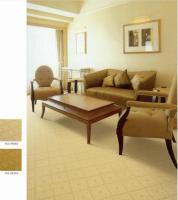 China Wool carpets, High cut low pile blend jacquard carpets from bedroom for sale