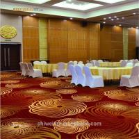 China Red Axminster commercial boardroom carpet for sale