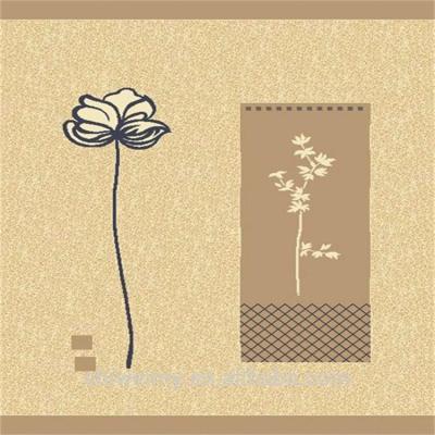 China New Chinese style flower polypropylene wilton area rug for sale