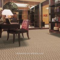 China High cut low loop plain style carpet for Hotel room and Home for sale