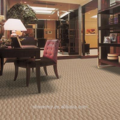 China High cut low loop plain style carpet for Hotel room and Home for sale