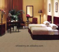 China High cut low loop plain style carpet for Hotel room and Home for sale