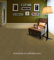 China High cut low loop plain style carpet for Hotel room and Home for sale
