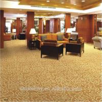 China New solid brown print polypropylene floor carpet for living room for sale