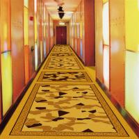 China Luxury PVC Carpet Flooring , 100 Polypropylene Carpet Jacquard Style for sale