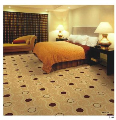 China Residential Carpet Tiles 100 Polypropylene Material Wilton Design Plain Style for sale