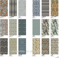 China Luxury blue flower design 80%wool 20%nylon carpet for hotel for sale