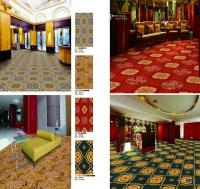 China Nylon Printed Modern Home Carpet / Wall To Wall Patterned Carpet for sale