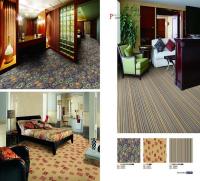 China Nylon Printed Modern Home Carpet / Wall To Wall Patterned Carpet for sale