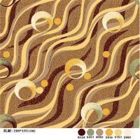 China Indian Style PVC Carpet Flooring / Plastic Floor Covering Carpet Cut Pile for sale