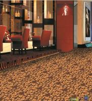 China Red Polypropylene Wilton Patterned Carpets For Hotel Banquet Hall for sale