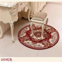China Round Shape Flat Woven Area Rug Chinese Style Comfortable Feature for sale