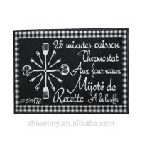 China Anti-slip printed loop pile Nylon floor mat for sale