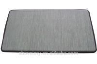 China Plain gray pvc top with NBR foam kitchen stand mat for sale
