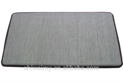 China Plain gray pvc top with NBR foam kitchen stand mat for sale