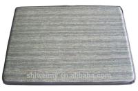China Plain gray pvc top with NBR foam kitchen stand mat for sale
