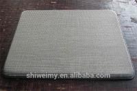 China Plain gray pvc top with NBR foam kitchen stand mat for sale