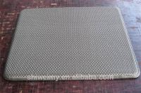 China Plain gray pvc top with NBR foam kitchen stand mat for sale