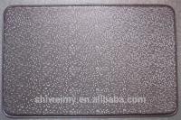 China Comfortable pu anti fatigue kitchen mat with NBR foam for sale