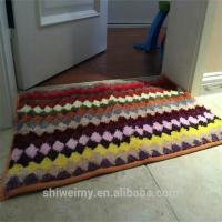 China Hot sales colorful stripe microfiber doormat, Kitchen mat, bath mat for sale