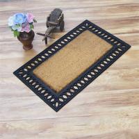 China Oriental Coir Welcome Doormat Printed Pattern Anti - Slip Feature for sale