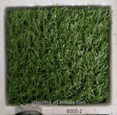 China Indoor Outdoor Grass Carpet Light Green Dark Green Color Eco - Friendly for sale