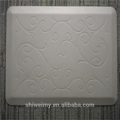 China 2016 new Flower grain jacquard design anti-fatigue door mat for sale